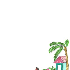 Lined and Unlined Caribbean Stationery, Letter Writing Paper, A4 ...