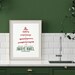 Minimalist Boho Trilingual Christmas Wall Art, Haitian Creole, French ...