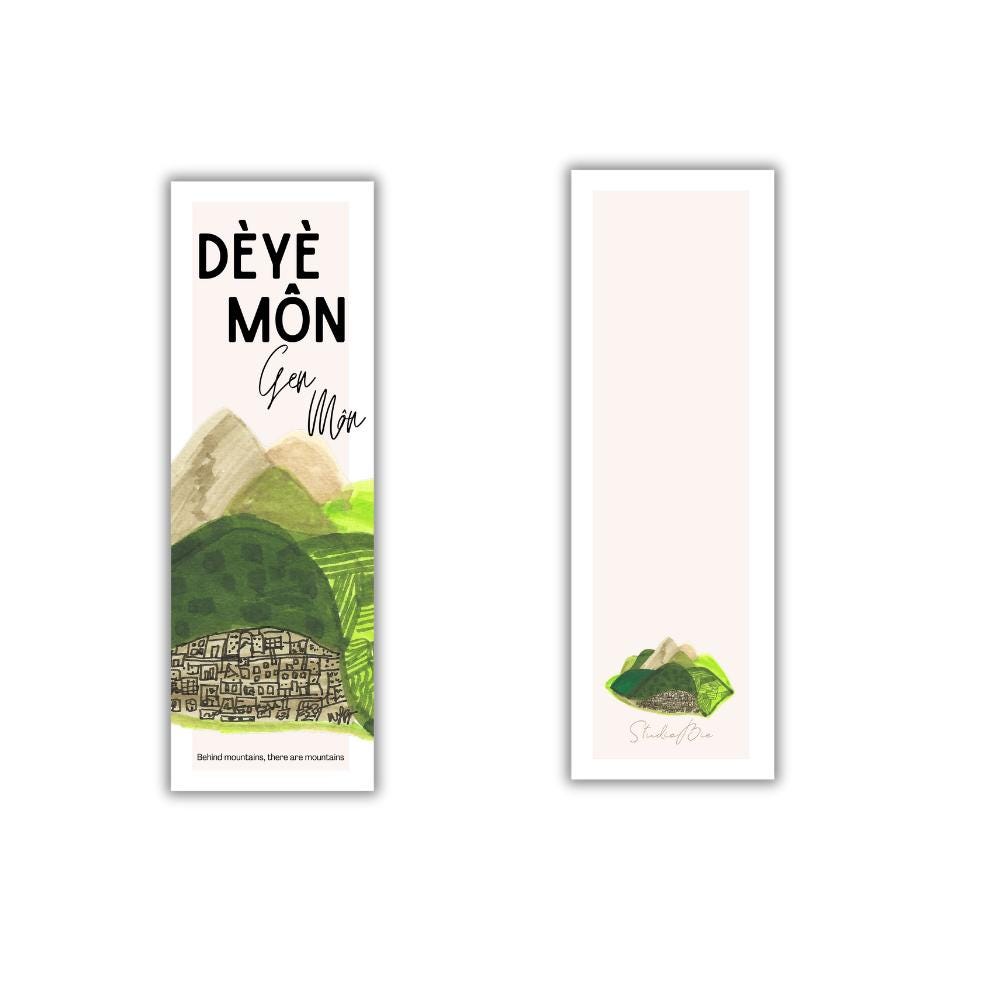Printable Haitian Bookmarks With Creole Sayings and Original Art Prints ...