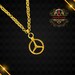 Mercedes Benz Logo Chainmail Necklace - Etsy