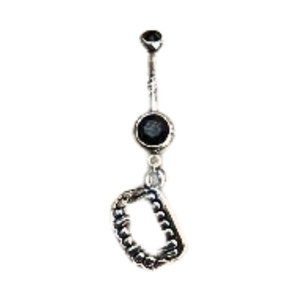 Vampire Teeth Navel Belly Ring - Etsy