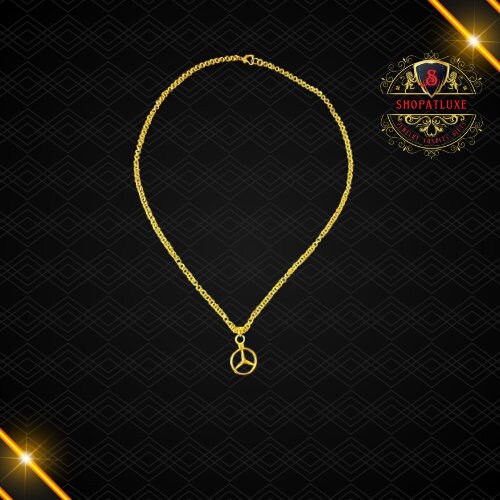 Mercedes Benz Logo Chainmail Necklace - Etsy