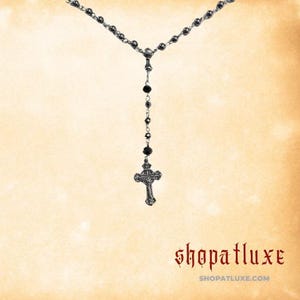 Crystal and Bead Holy Rosary - Etsy