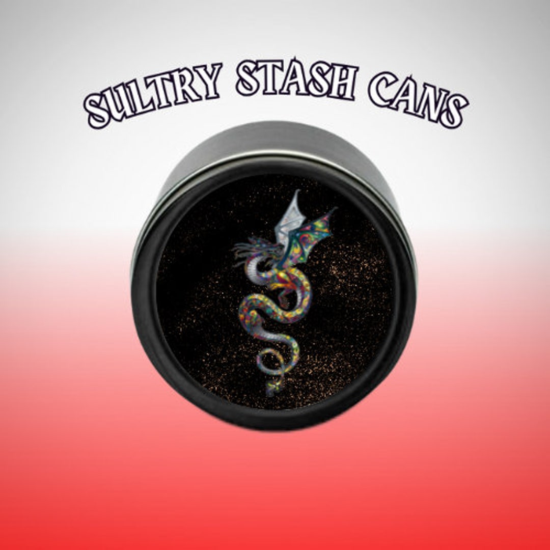 DRAGON TATTOO GRAPHIC Stash Jar - Etsy