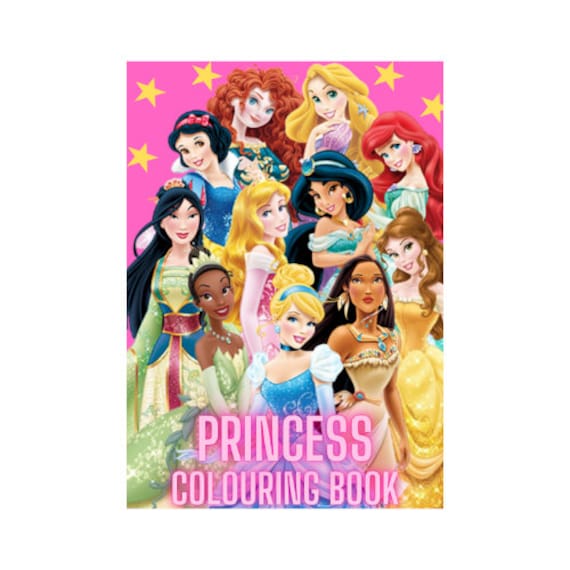 Princess Colouring Book: Amazing Colouring Book for Kids and | Etsy
