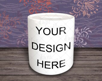 Money Box Mockup - Etsy
