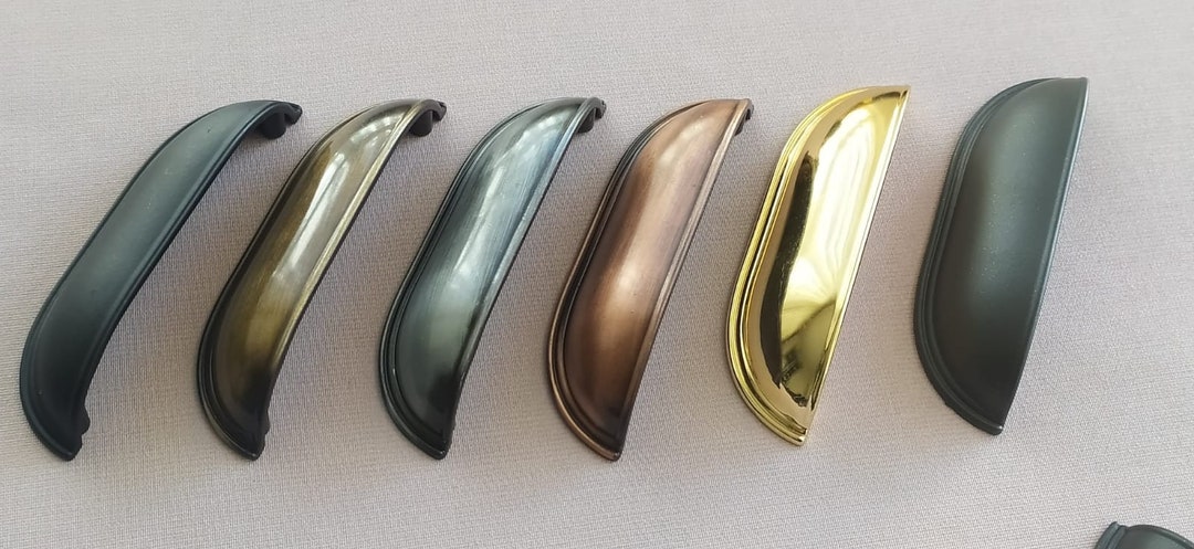 Mussel Gold Luxury Metal Furniture Handle Drawer Drawers - Etsy