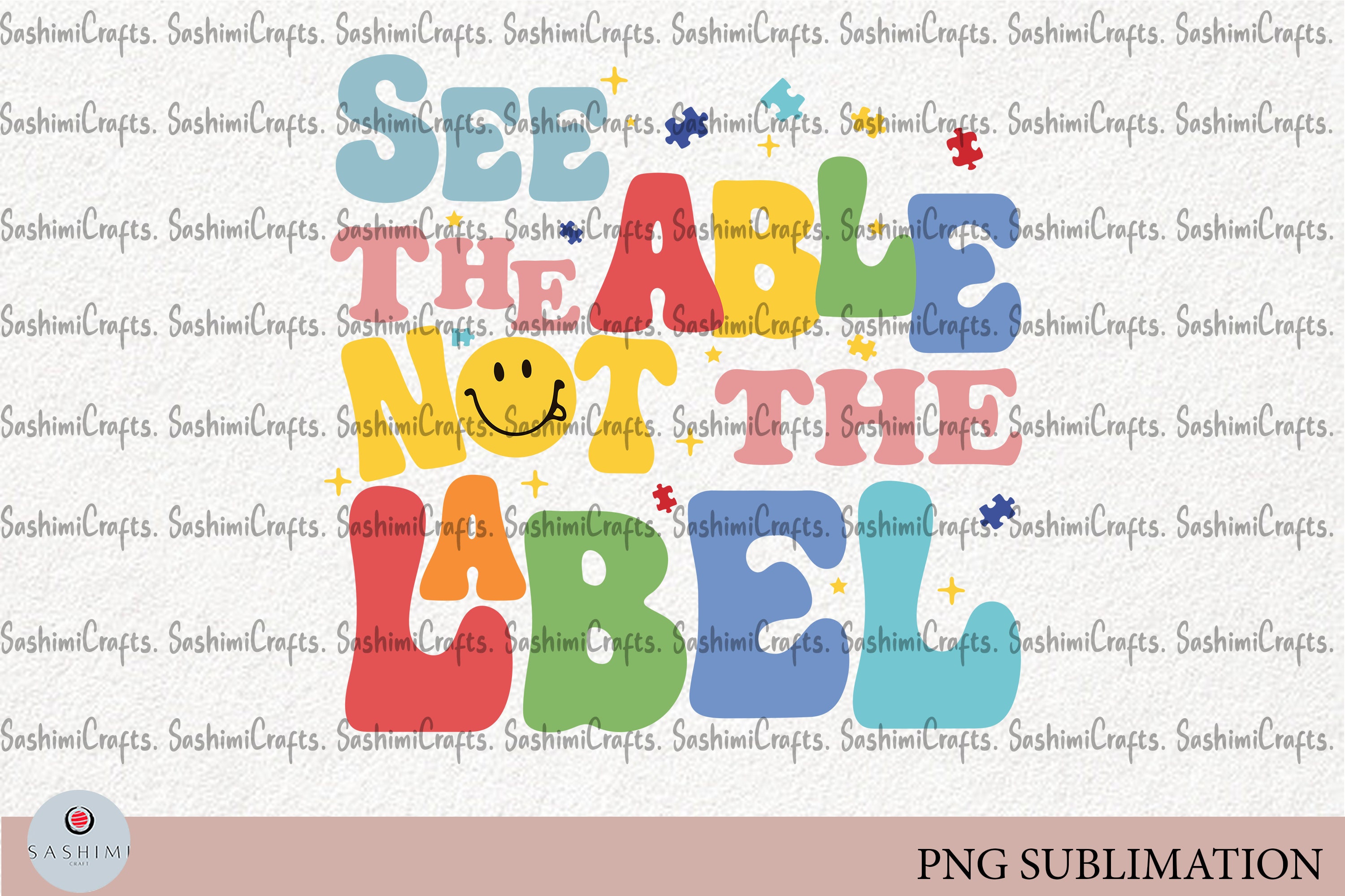 See the Able Not the Label PNG Autism Awareness Cut File for Cricut ...