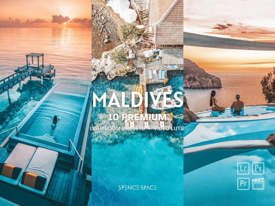 10 Maldives Preset Magic Island Vacation VSCO Lightroom - Etsy