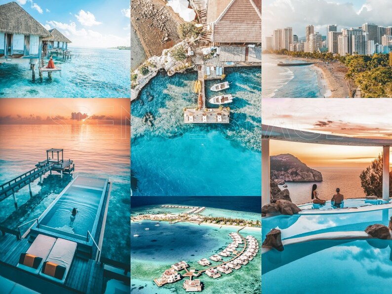 10 Maldives Preset Magic Island Vacation VSCO Lightroom - Etsy