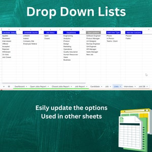 Applicant Tracking System (ATS) Template | Google Sheets | HR ...