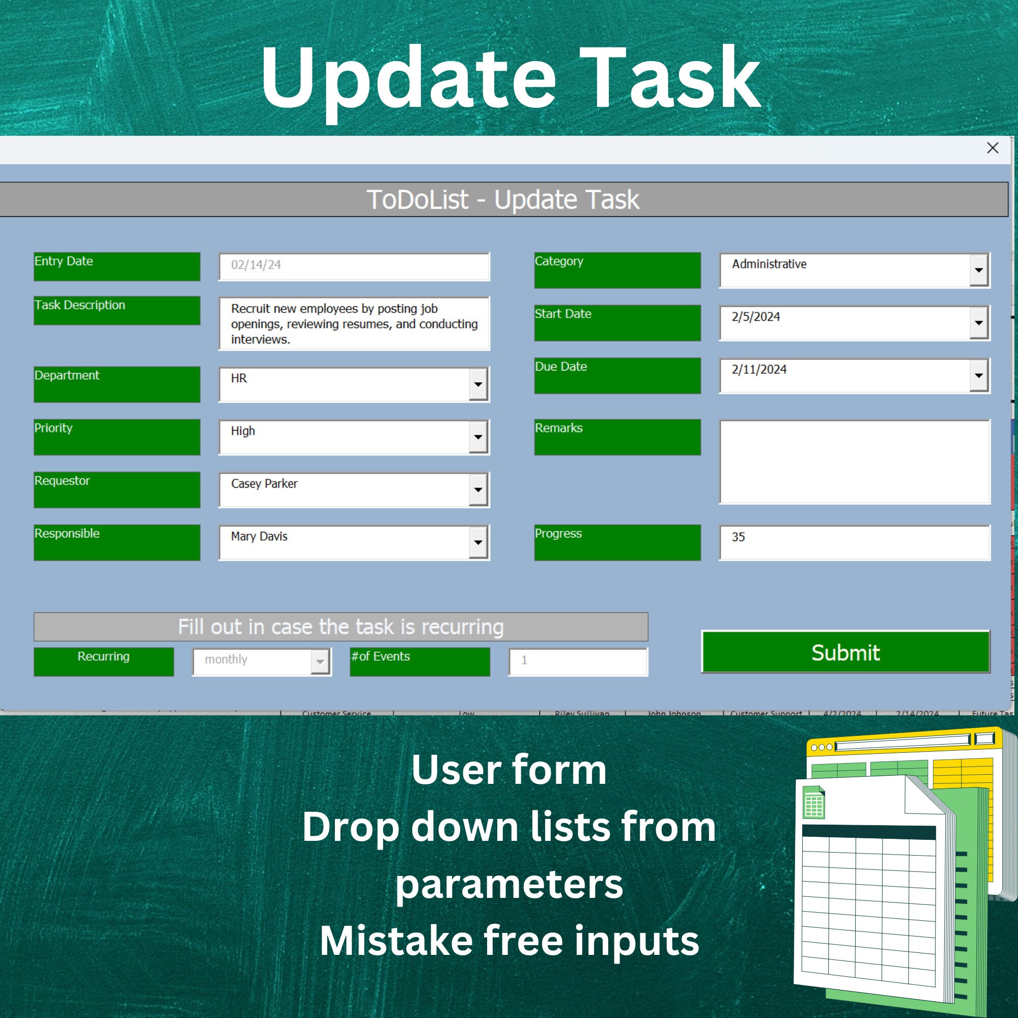 Team/employee Task Management System - Etsy