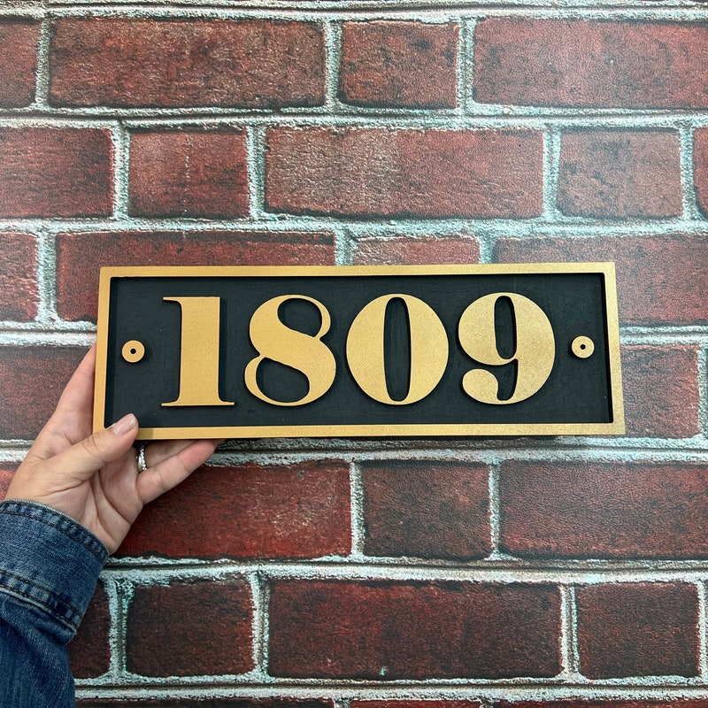 House Number - Etsy