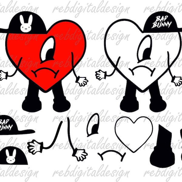 Nike Bad Bunny Svg - Etsy