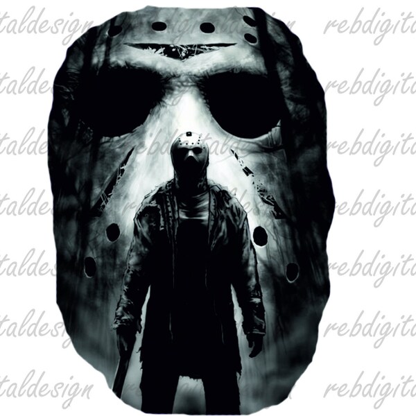 Jason Voorhees Png - Etsy