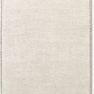 Inspired Ivory D.brown Boho Handmade Ribbed Rug Beni Ourain ...