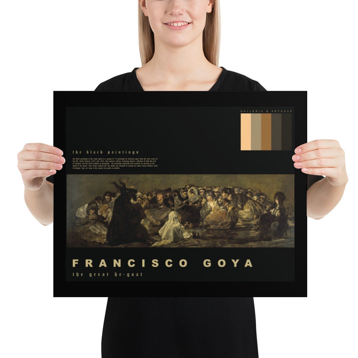 The Great He-goat - Francisco Goya, Fine Art Print - Etsy