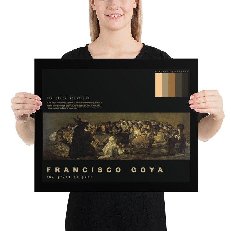 The Great He-goat - Francisco Goya, Fine Art Print - Etsy