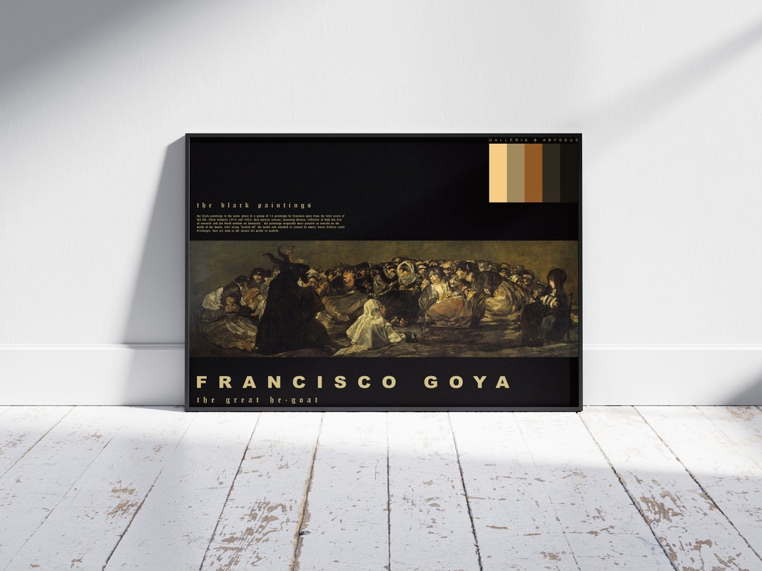 The Great He-goat - Francisco Goya, Fine Art Print - Etsy