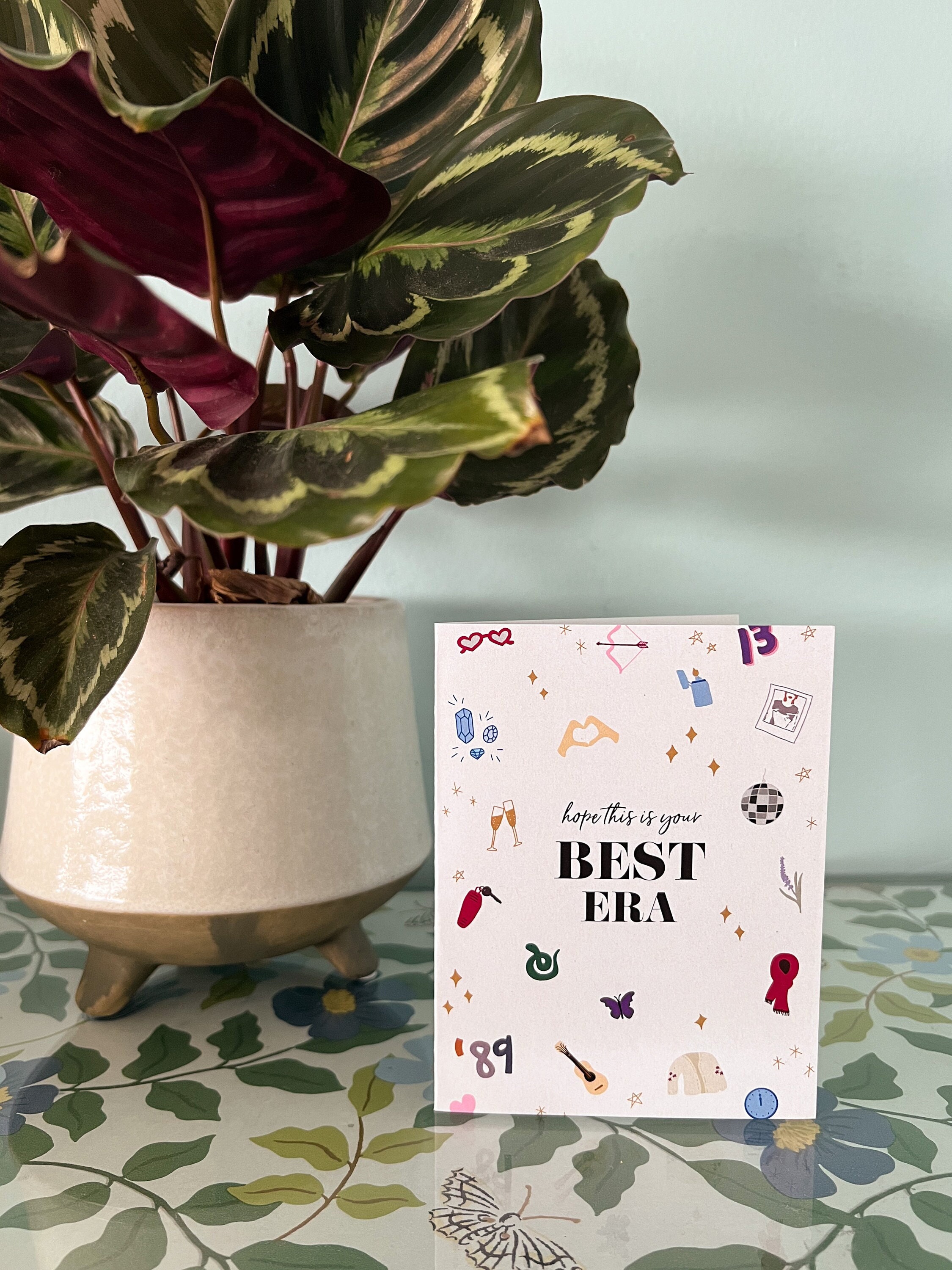 Taylor Swift Eras Card Digital Download, Illustrated Greeting Card ...