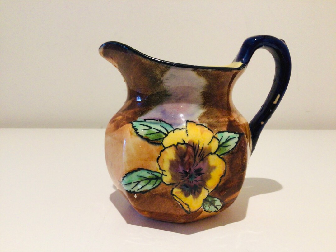 VINTAGE JUG, VIOLA by H & K Tunstall Ceramic Jug, Beautiful Hand ...