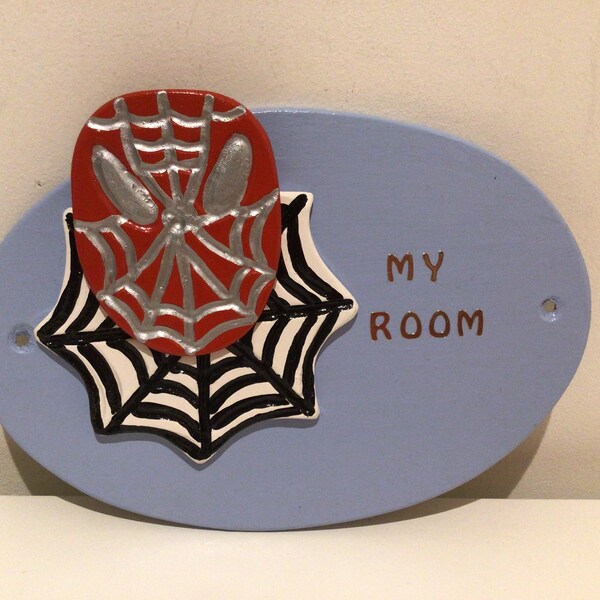 Spiderman Sign - Etsy UK