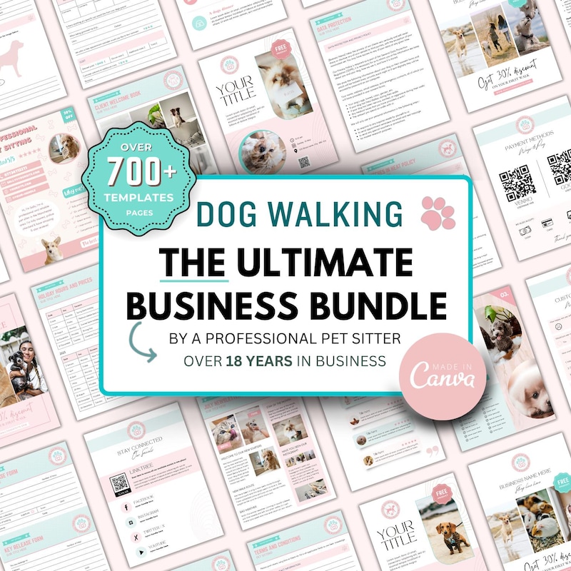 Dog Walking Logo - Etsy