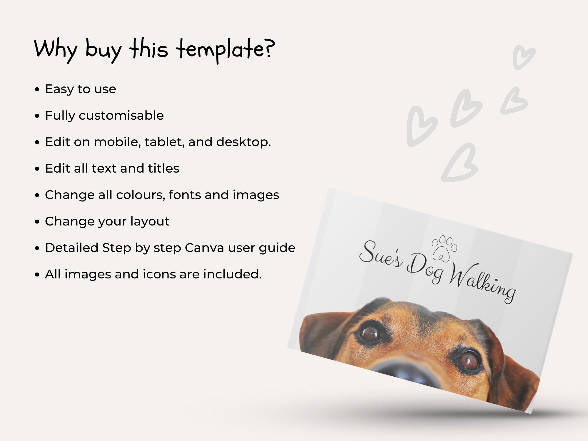 Dog Walking Business Cards Dog Walker Business Card Dog Walking ...