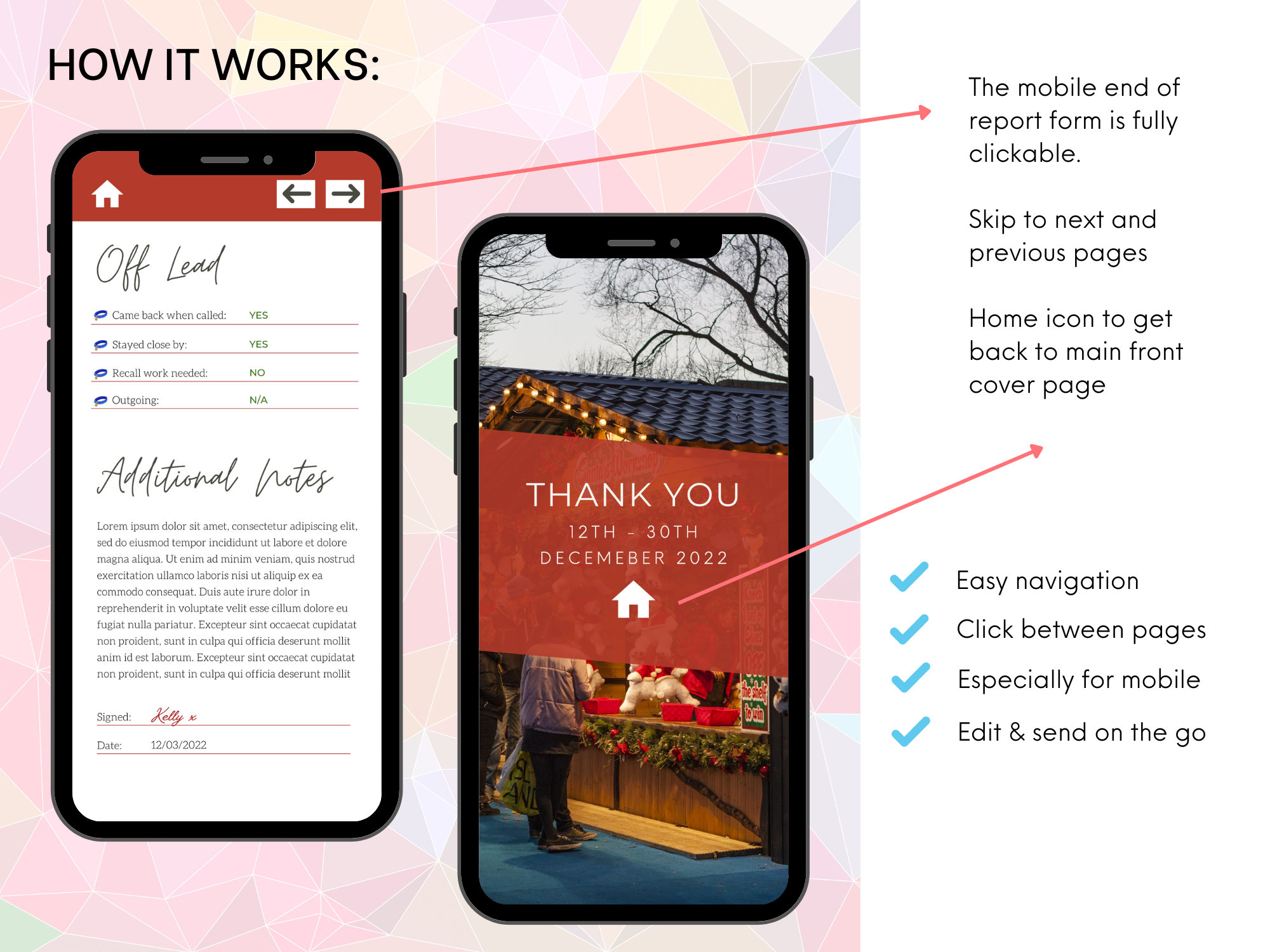 Dog Walking Report Card | Electronic Report Card | Dog Walker Forms ...