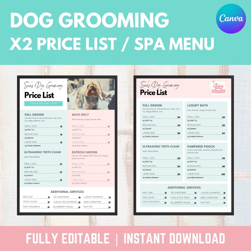 Grooming Salon Posters - Etsy