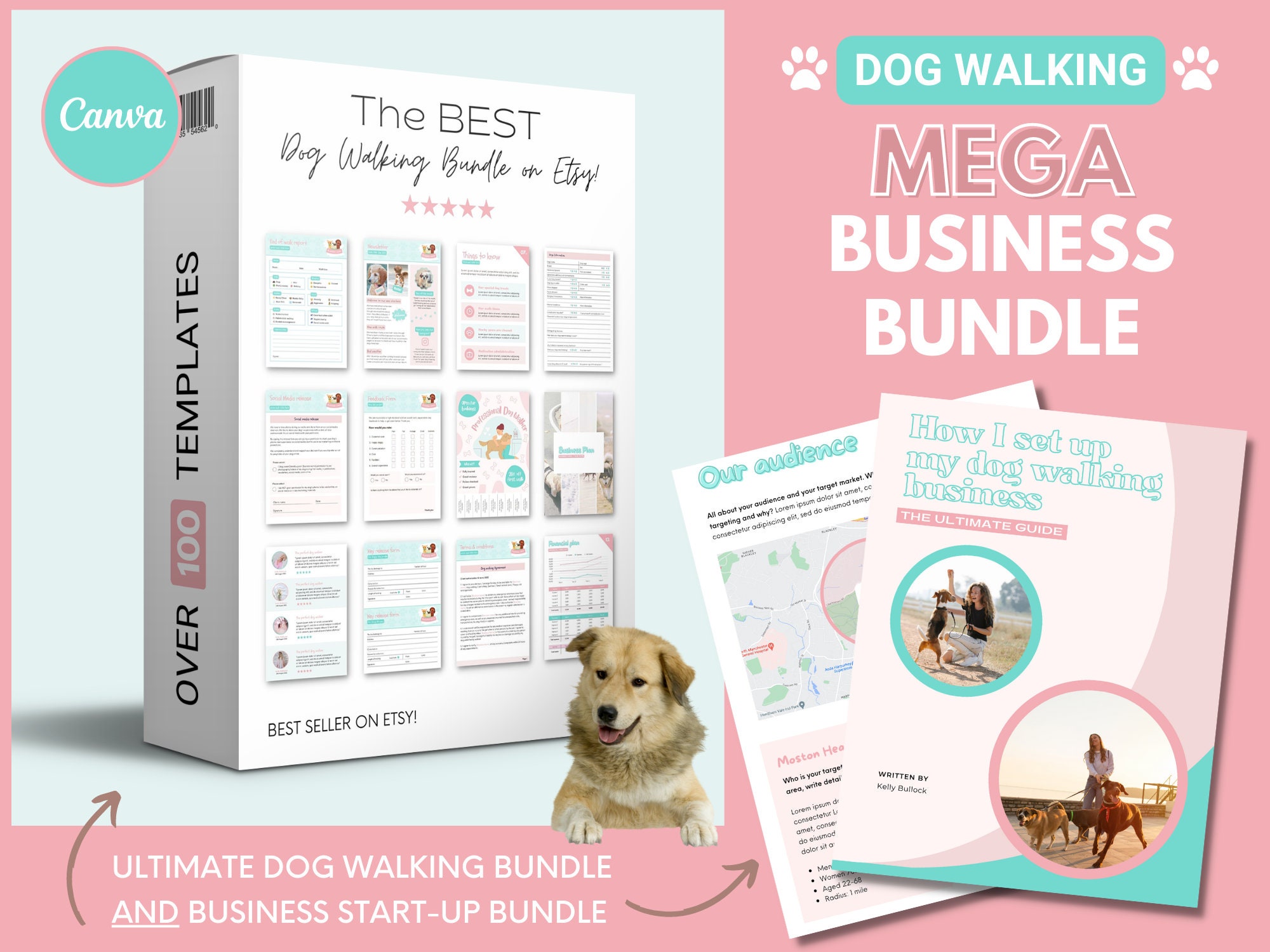 MEGA Dog Walking Business Forms Bundle Dog Walker Business - Etsy