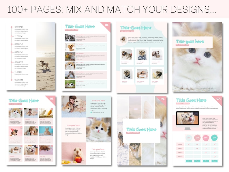 Pet Ebook Template, Pet Care Business, Workbook Template, Lead Magnet ...