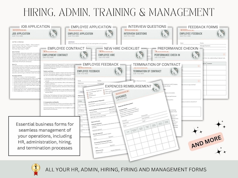 Dog Training Business Form, Dog Training Log, Dog Trainer Tracker ...