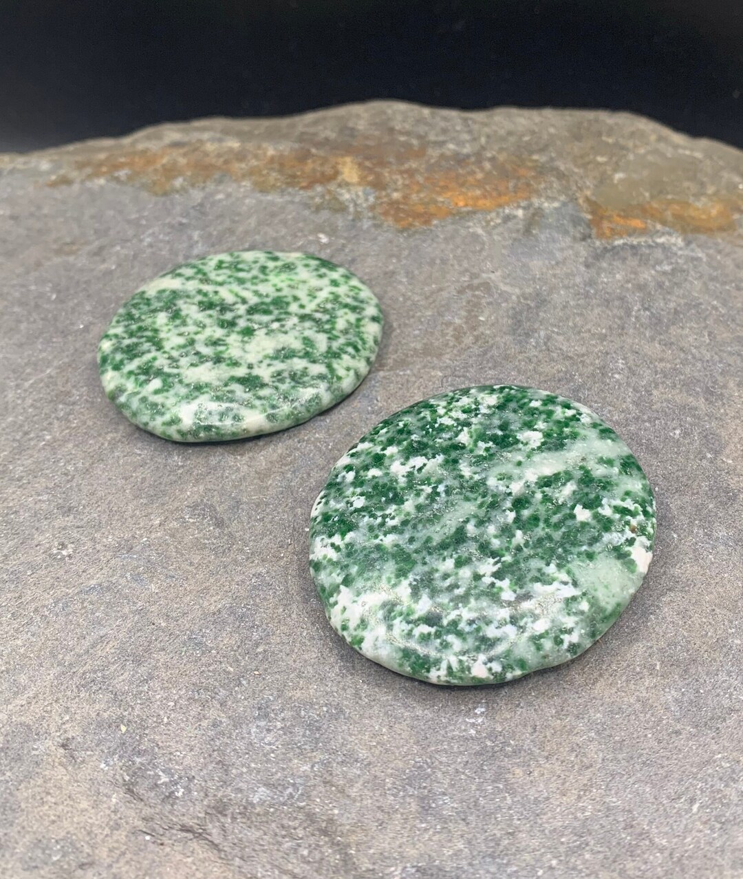 Spotted Jade Palm Stone, Jade Palm Stone, Spotty Jade Palm Stone ...