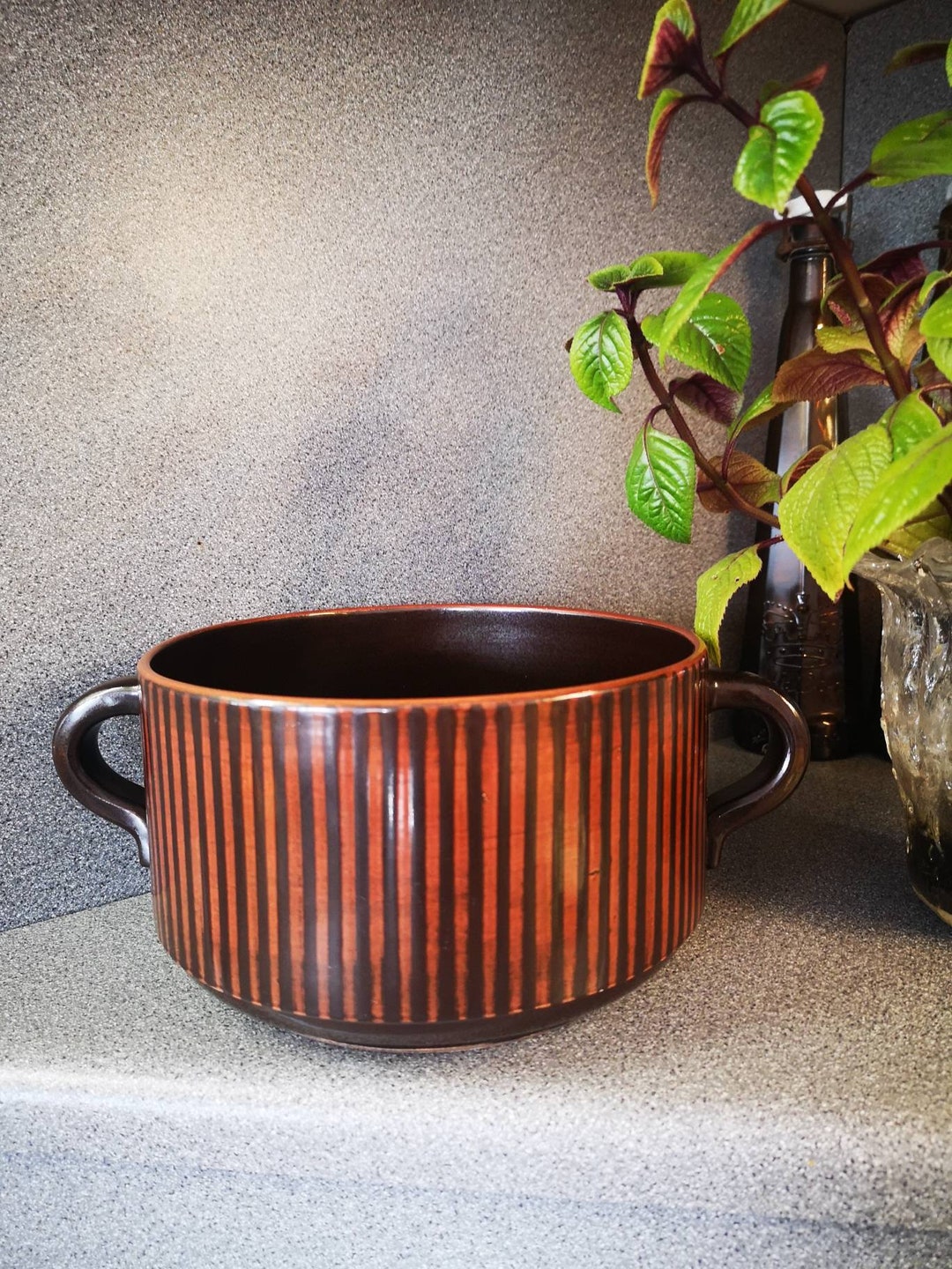 Vintage Swedish TÖREBODA Ceramic XL Pot/serving Bowl With Handles - Etsy