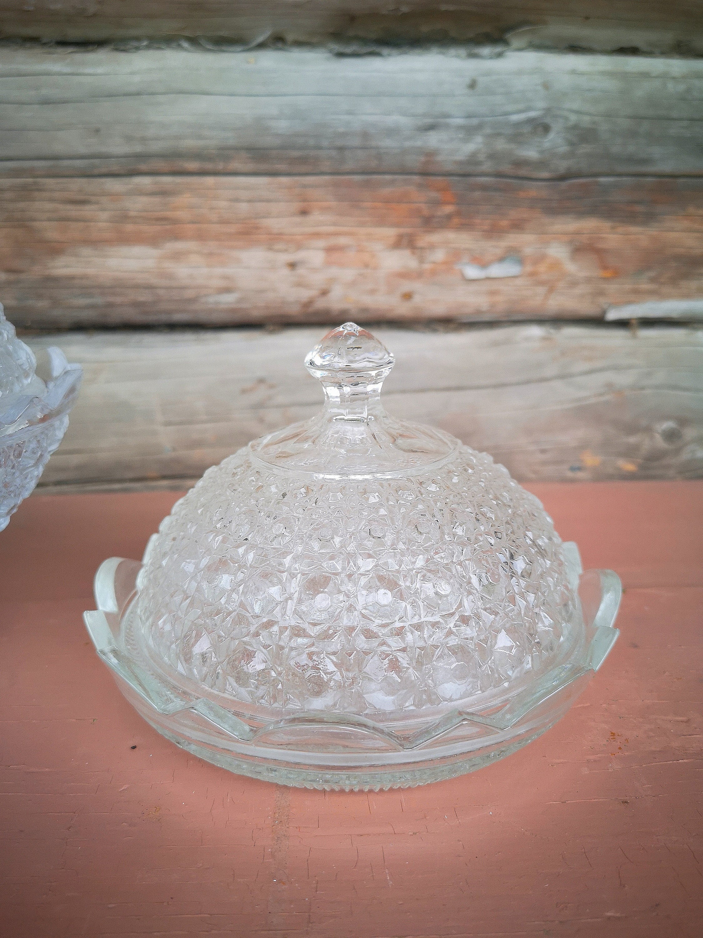 Set of Vintage Yugoslavian Crystal Glass Sugar and Candy - Etsy