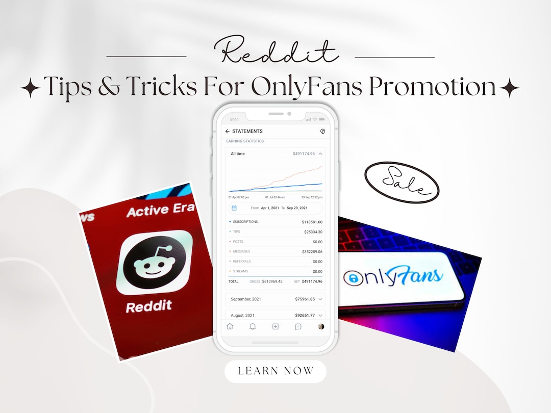 Reddit Tips & Tricks for Onlyfans Promotion - Etsy