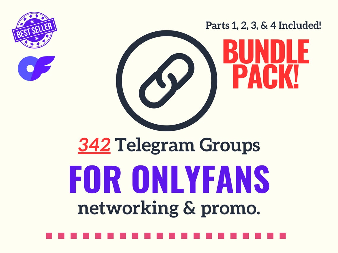 342 Telegram Groups for Onlyfans Promo and Networking Bundle Pack ...