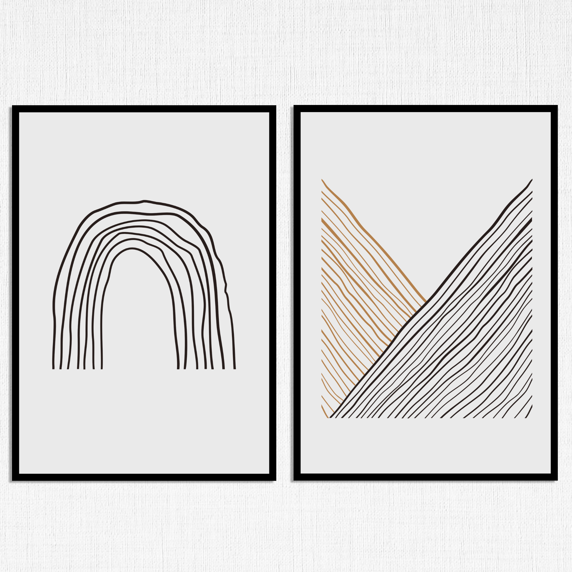 Abstract Straight Line Drawings