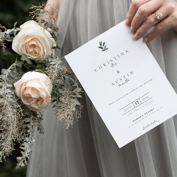 Branch Invitation - Etsy