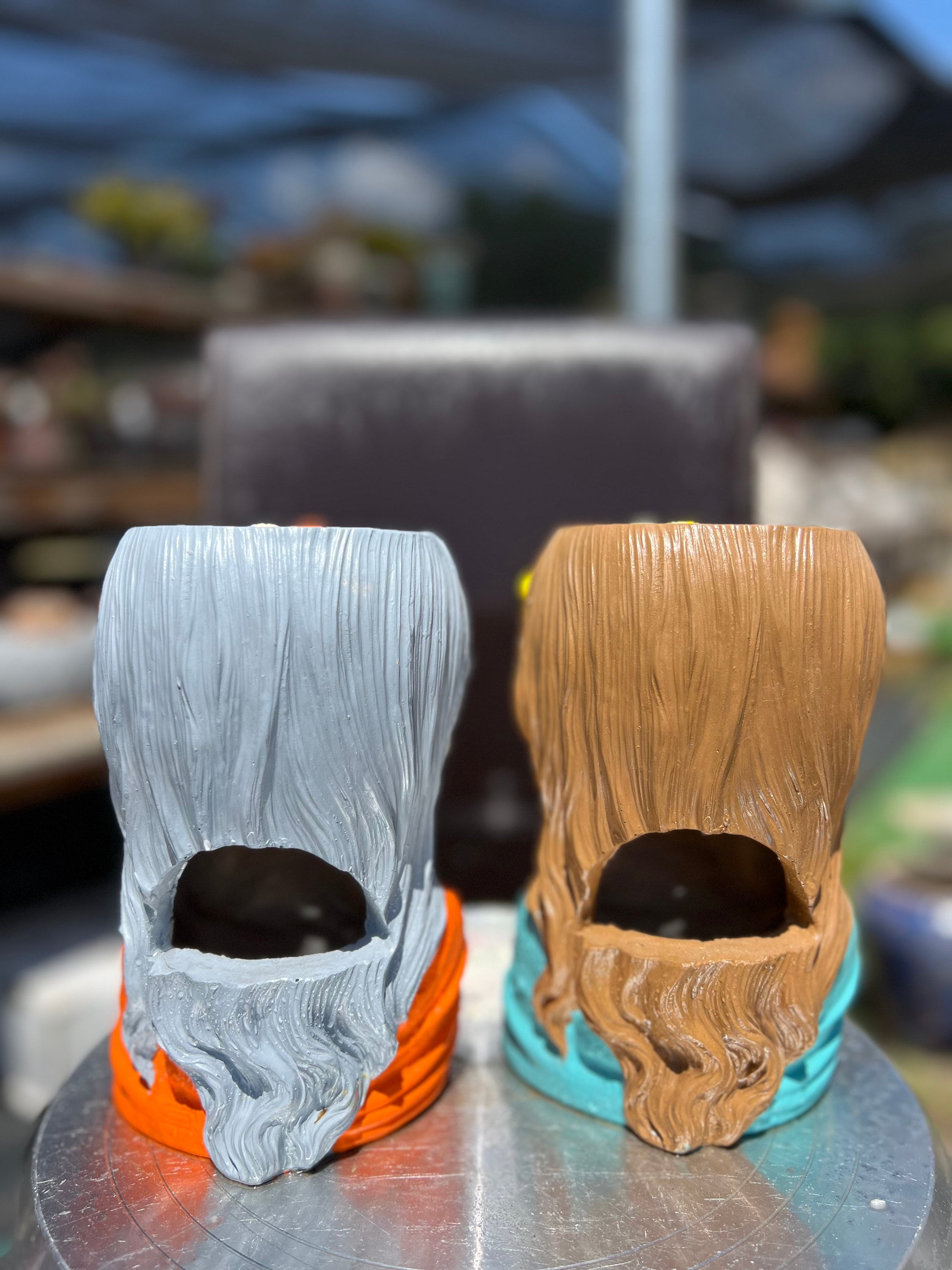 Face Flower Pot Head Planter With Drainage - Etsy