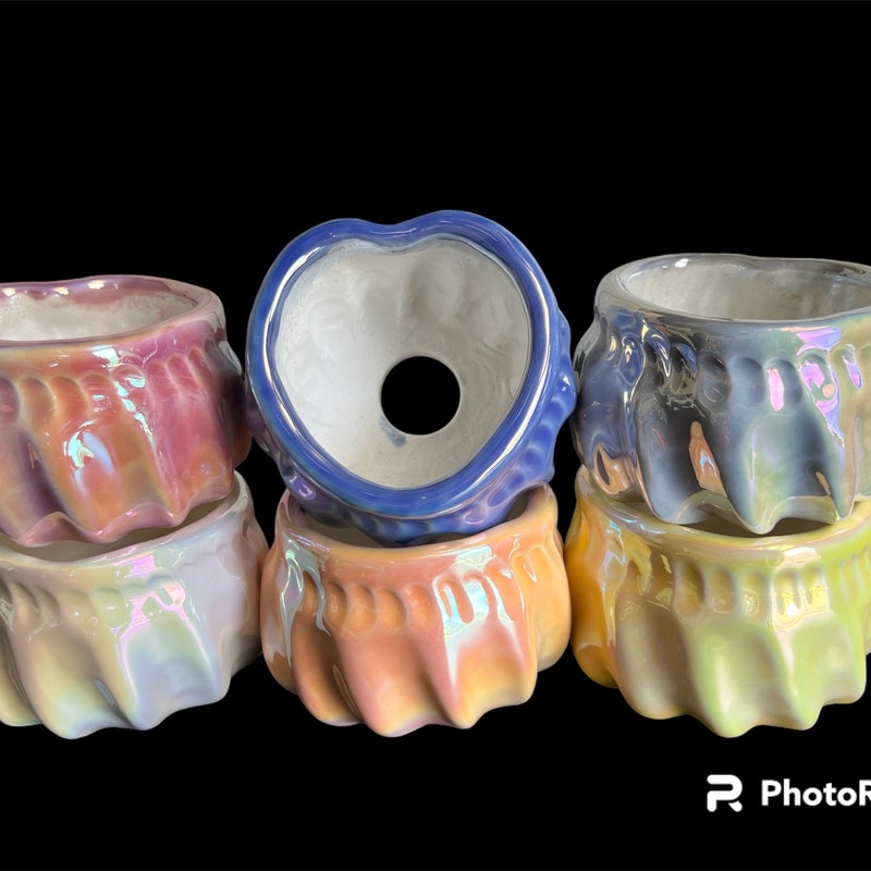 Heart Flower Pot - Etsy