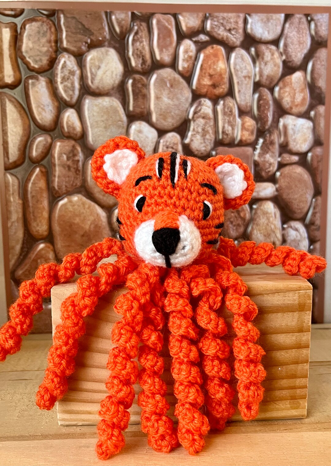 NICU Tiger Octopus Crocheted for Preemies and Newborns - Etsy