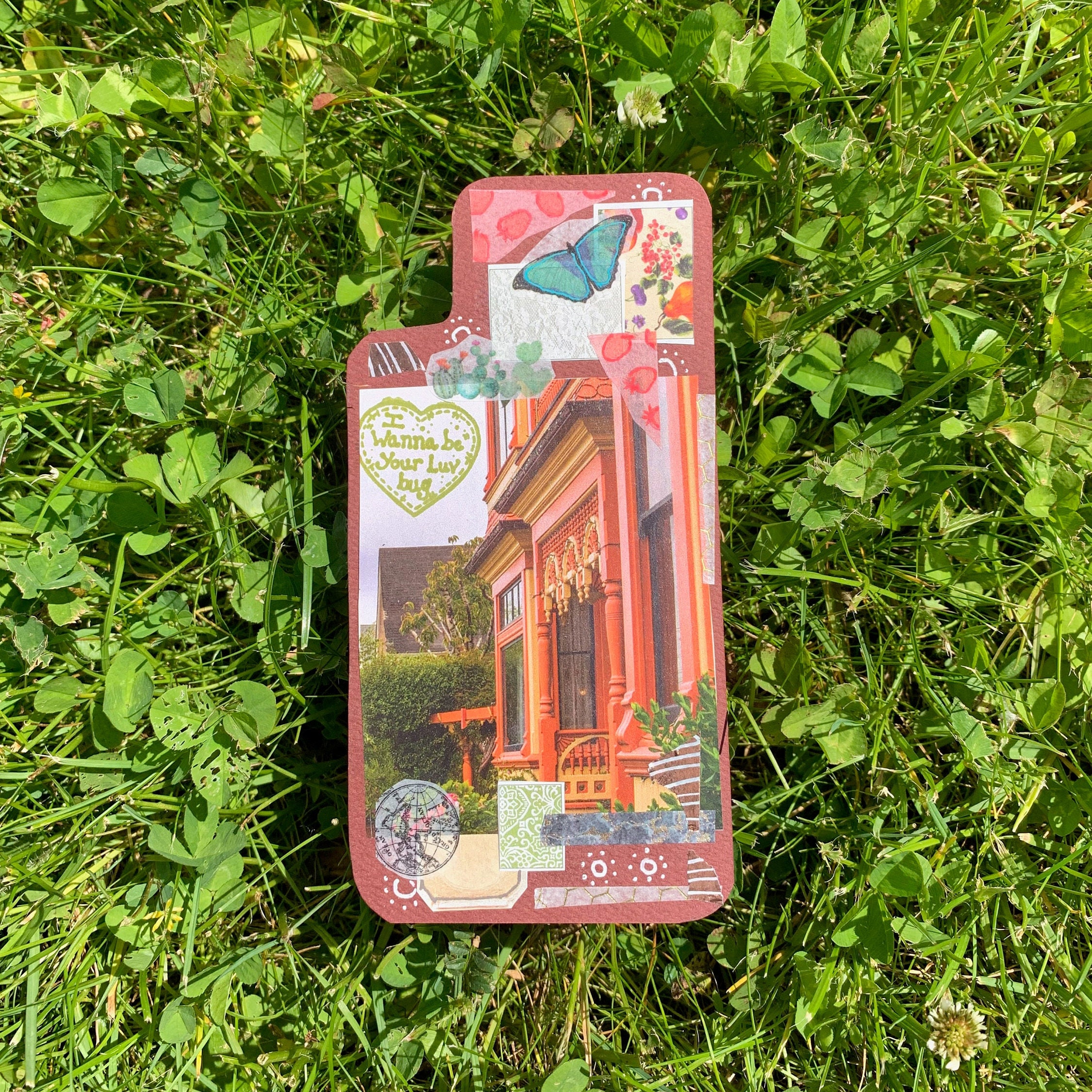 CUSTOM Cardstock Paper Phone Case Insert Sits Underneath Clear Case NOT ...