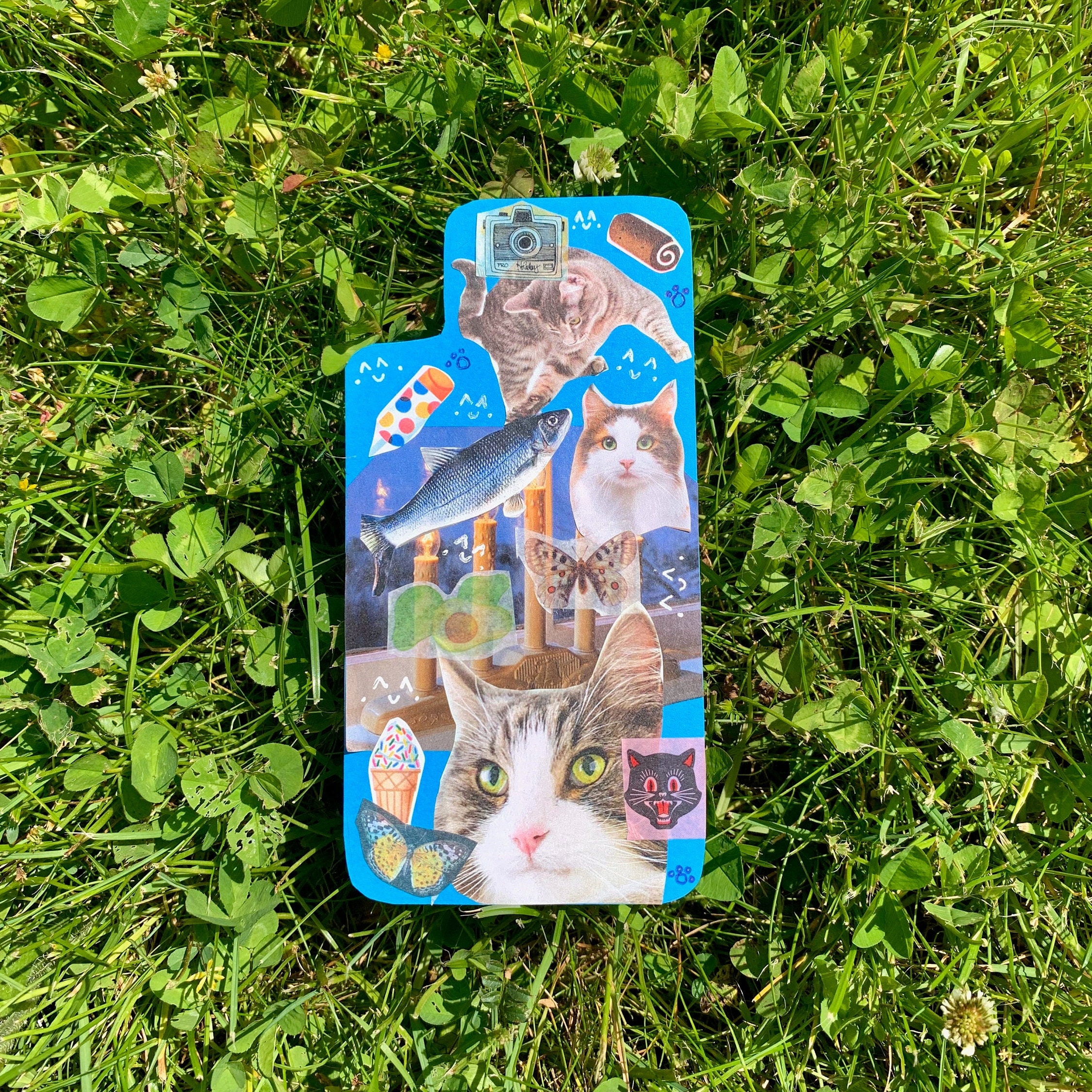 CUSTOM Cardstock Paper Phone Case Insert Sits Underneath Clear Case NOT ...