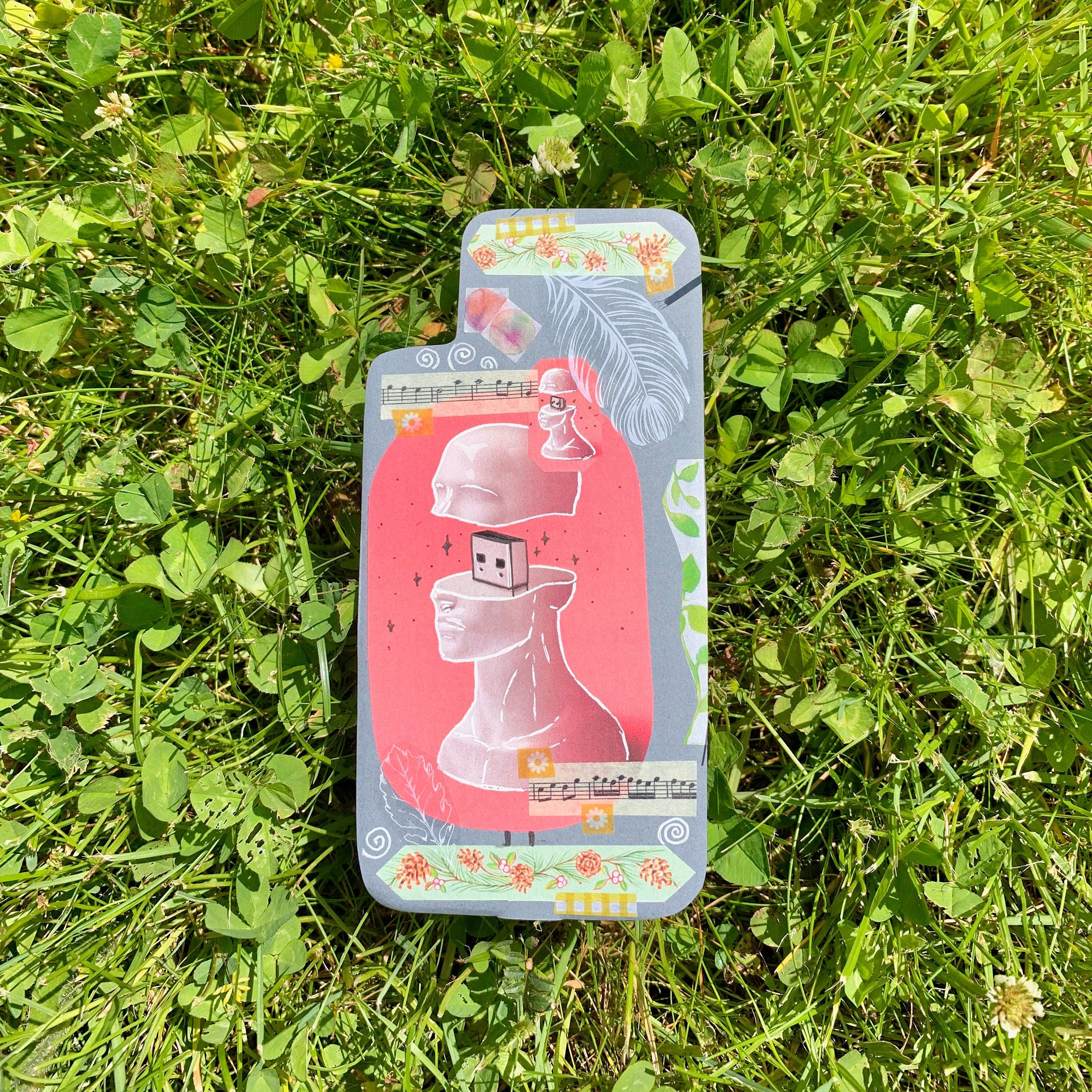 CUSTOM Cardstock Paper Phone Case Insert Sits Underneath Clear Case NOT ...