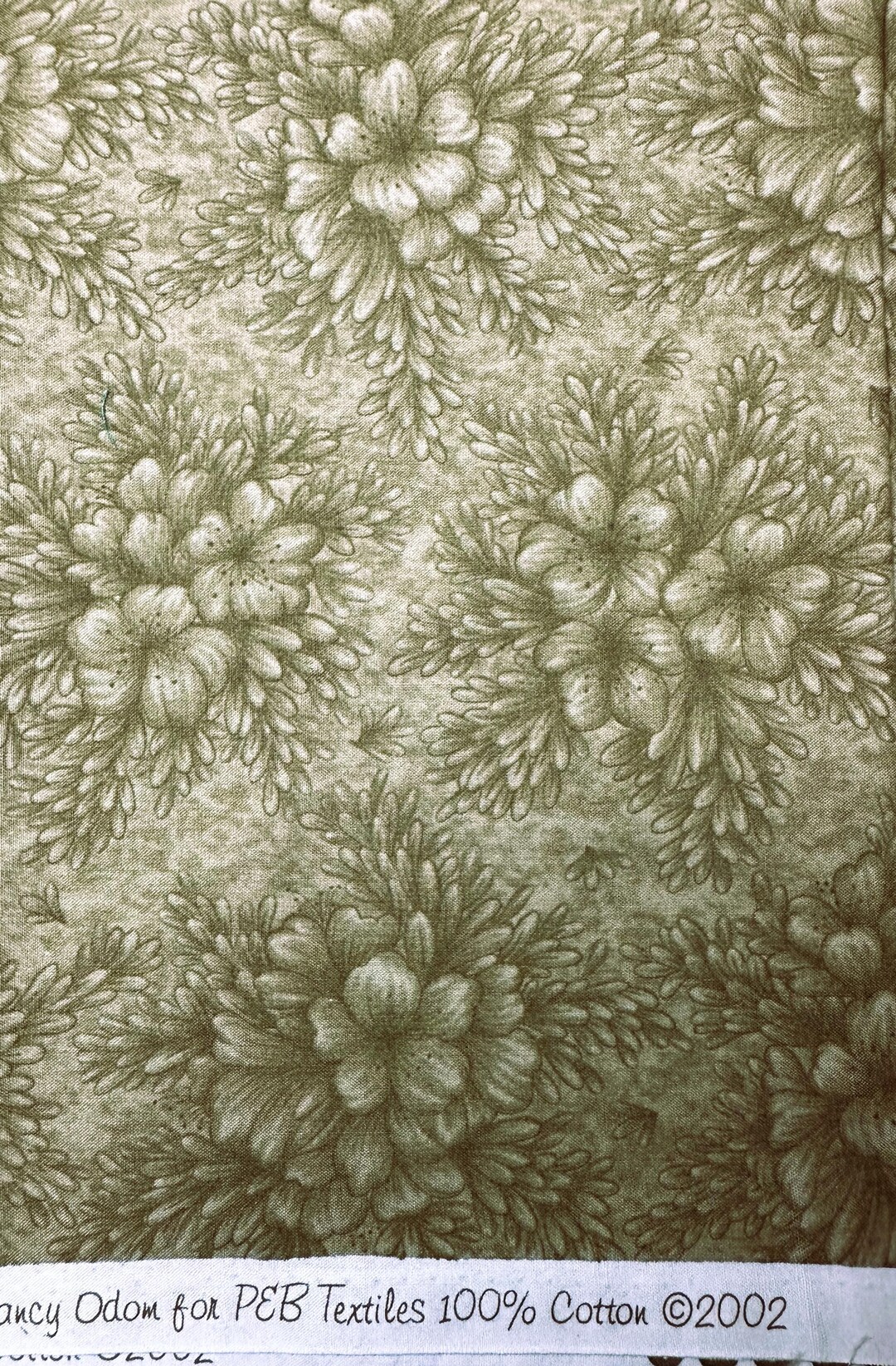 Woven Cotton Fabric Azalea Trail by Nancy Odom for P&B Textiles 20 X 52 ...