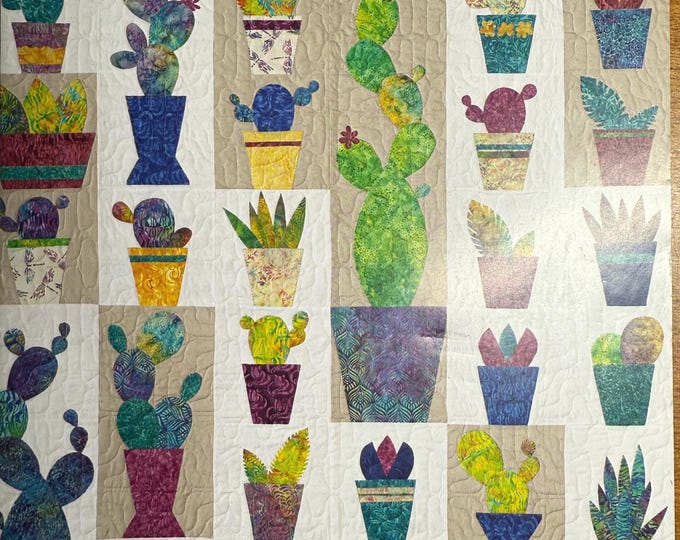 Cactus Carnival Quilt Pattern by Missouri Star Quilt - Etsy