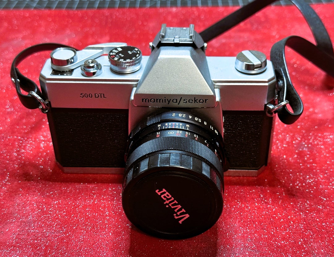 Vintage-rare Mamiya Sekor 500 DTL 35mm Camera With 50mm Lens and 135mm ...