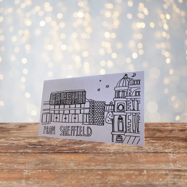 Sheffield Greeting Card - Etsy